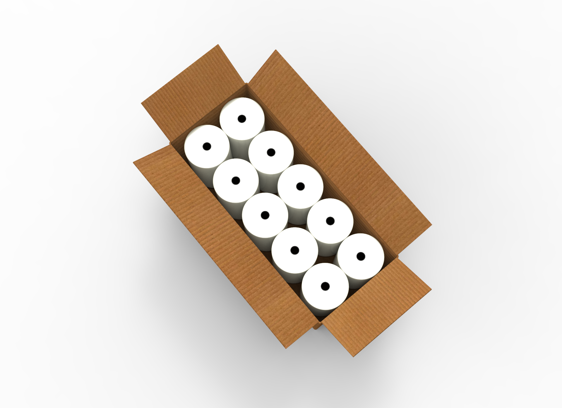 80 x 80 x 12.7 Core - Thermal Rolls - Box 20 - Till Roll Guru